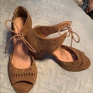 Restricted Shoes | Sexy And Elegant Cork Heels | Poshmark